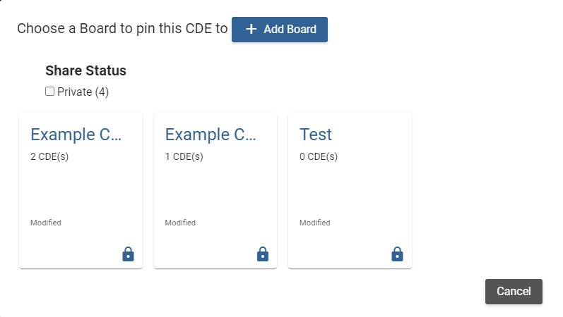 NIH Common Data Elements (CDE) Repository